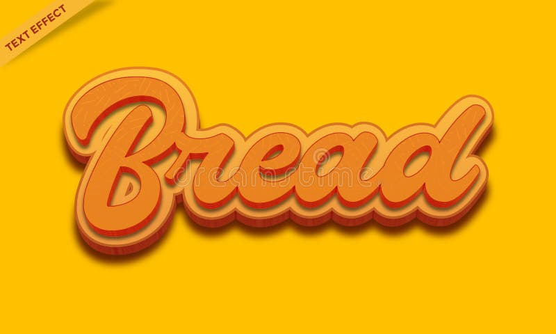 Bread Text stock illustration. Illustration of bunch - 56897968