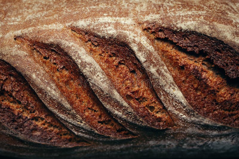 Bread Texture, Close Up View from Top. - Image Stock Photo - Image of ...