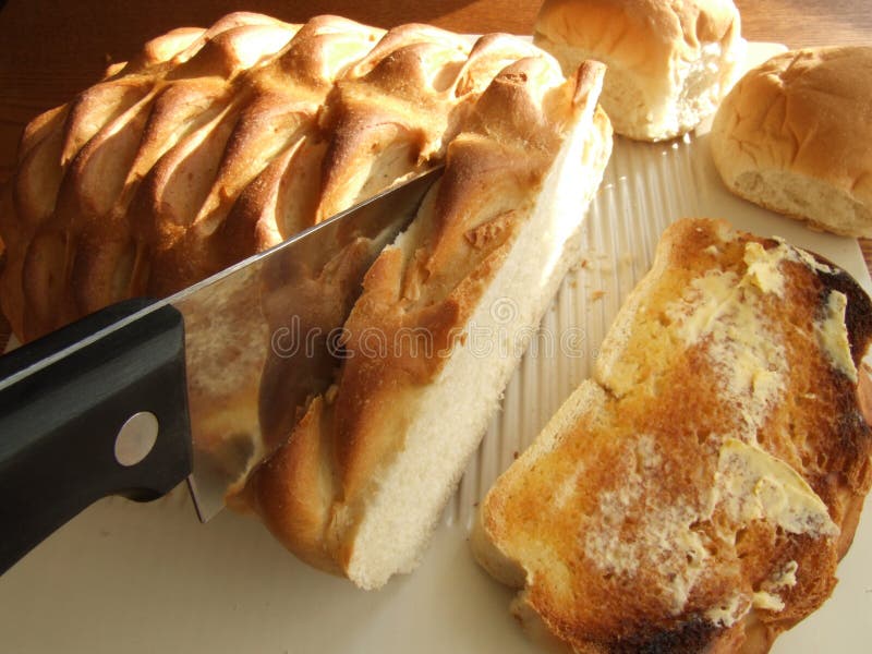 Bread toast buns stock photo. Image of bread, sliced, toast - 7299604