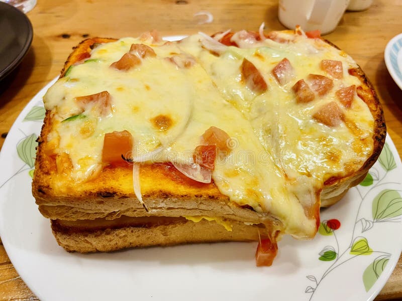 Toaster bread stock image. Image of cuisine, morning - 300142917