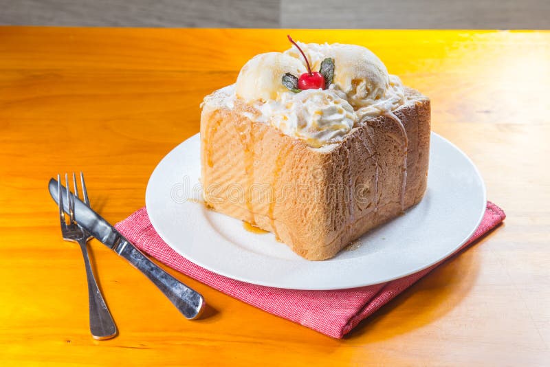 Bread and toast stock photo. Image of isolated, dinner - 93201296