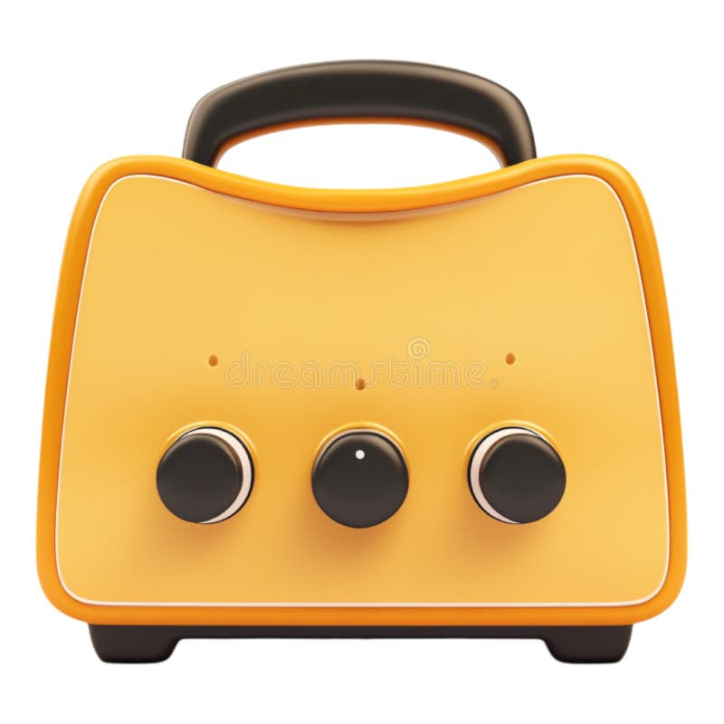 Bread Toaster Against Transparent Background for Kitchen Appliance ...