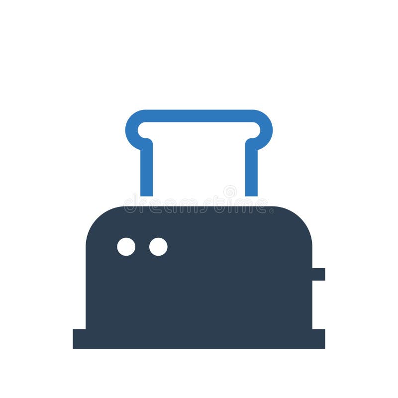 Bread Toaster Icon stock vector. Illustration of icon - 361597535