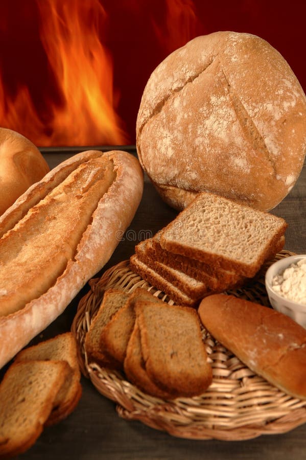 Bread Varied Shapes Bakery Fire Stock Photos - Free & Royalty-Free ...