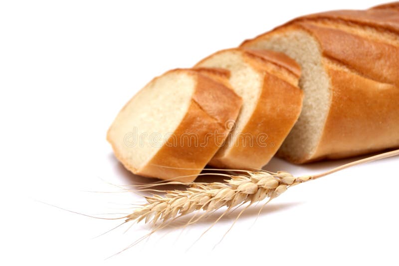Bread and wheat stock image. Image of vitamin, background - 4932259
