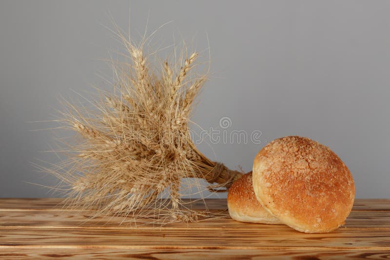 Bread and wheat stock photo. Image of vitamin, background - 146772824