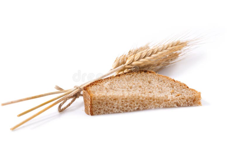 Bread and wheat stock image. Image of breakfast, autumn - 52042447