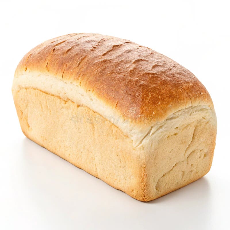 Bread on white background stock illustration. Illustration of healthy ...