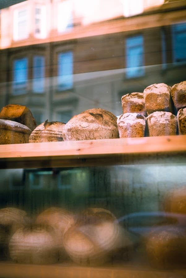 Fresh Baked Bread for Sale at a Stall at a Farmers Market in England ...