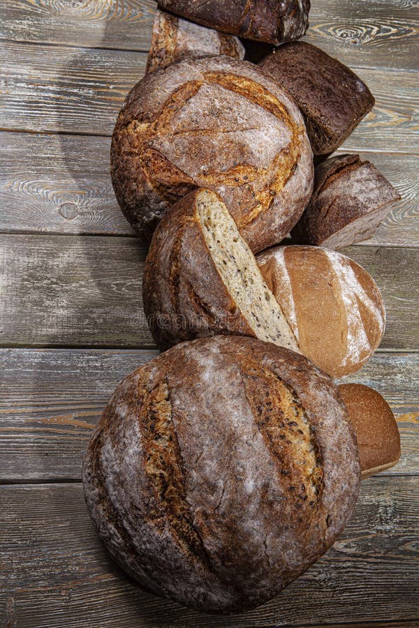 Bread and Wood stock image. Image of tasty, style, handmade - 294120431