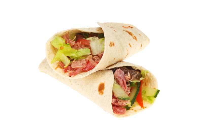Bread wraps stock photo. Image of white, food, snack - 54847460