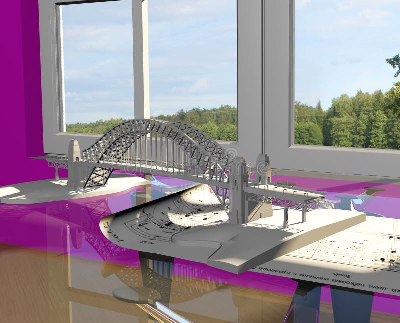 Breadboard model stock image. Image of design, tower, urban - 8114707