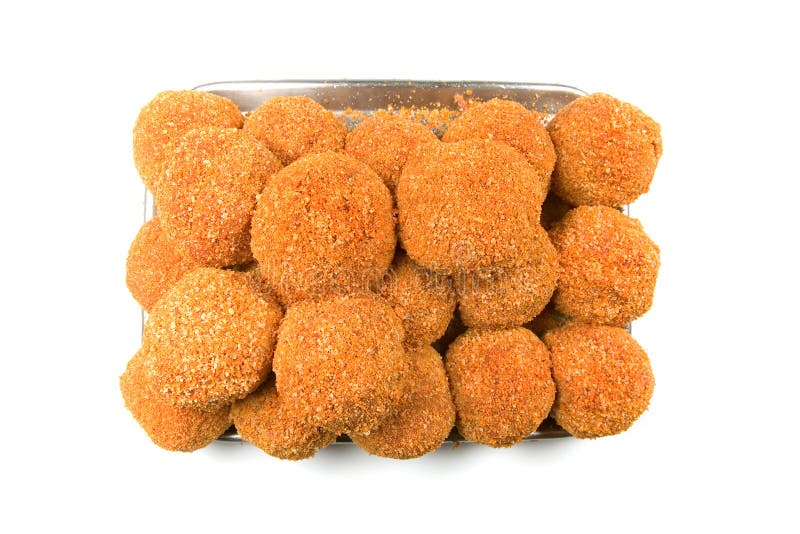 Breaded Chicken Nuggets stock image. Image of dinner, ready - 1955659