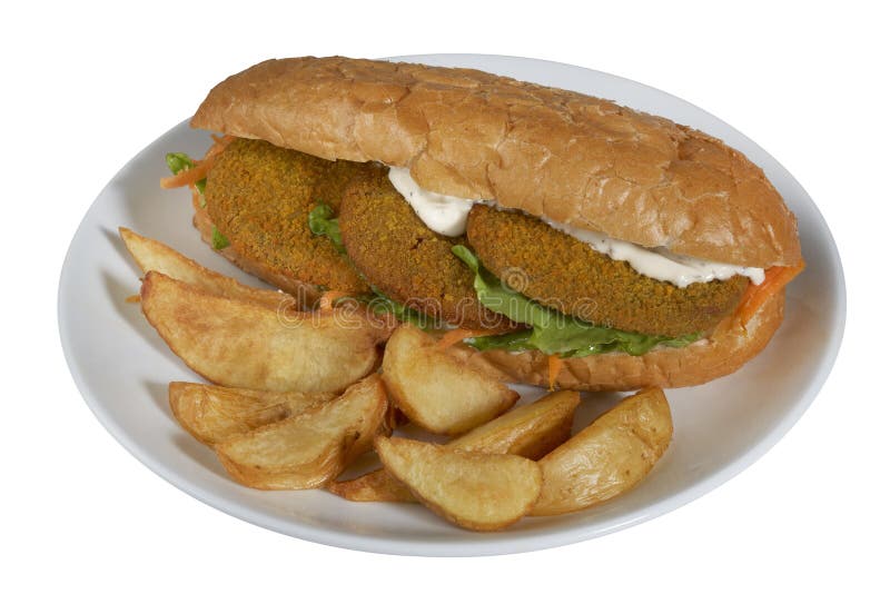 Breaded Fish Nugget stock photo. Image of french, plate - 96053894