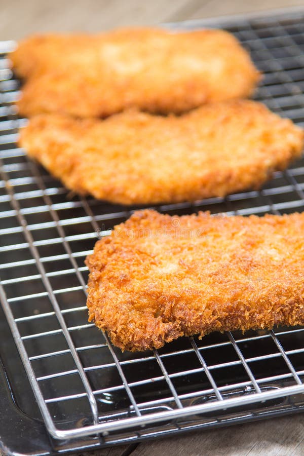 Breaded pork fried rice stock photo. Image of grate, deep - 41079976