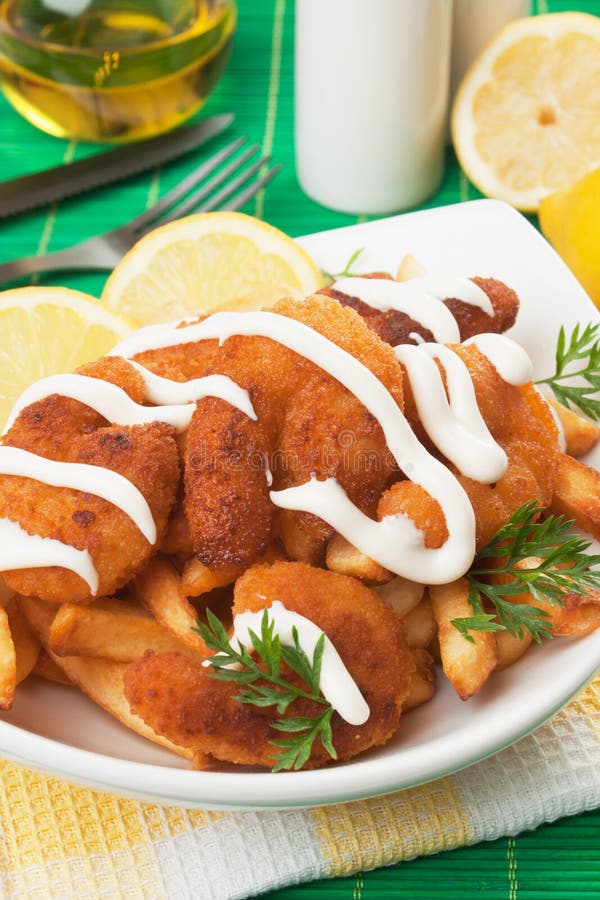Breaded shrimp snack stock photo. Image of healthy, prepared - 20339362