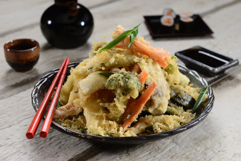 Breaded Vegetables stock image. Image of chopsticks, fried - 41629571