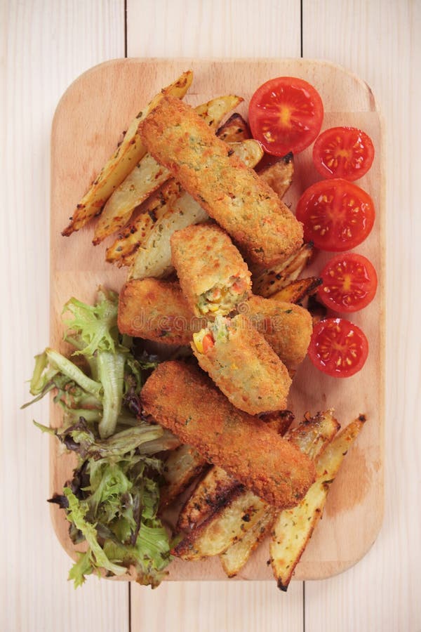 Breaded veggie sticks stock image. Image of vegetable - 78643337
