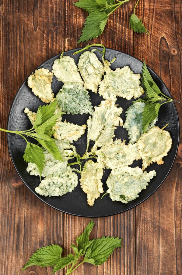 Breaded young nettle stock photo. Image of german, vegetable - 324729894