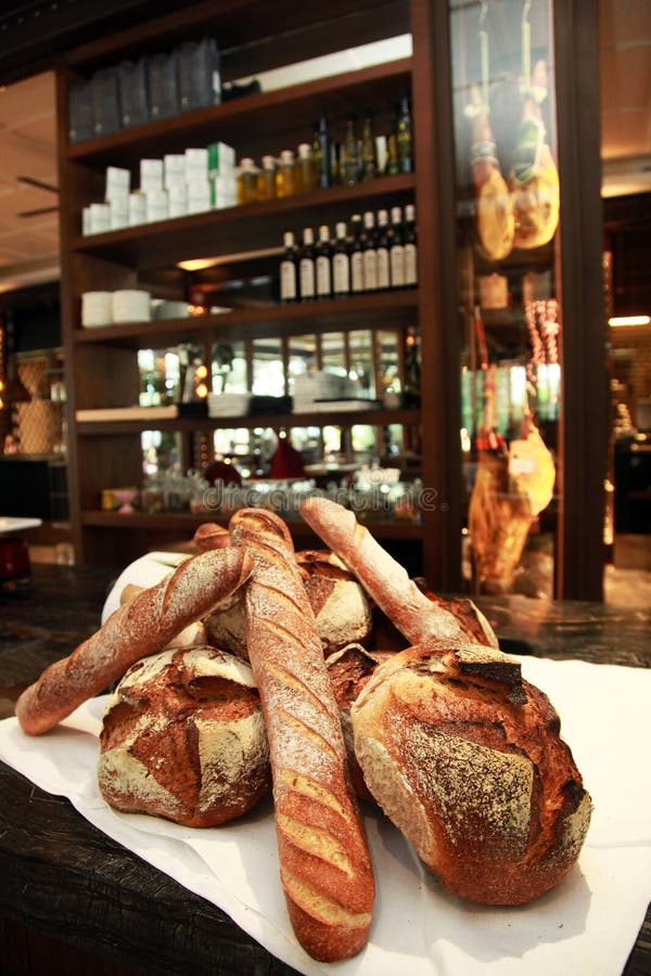 Breads in the bakery stock image. Image of cultures - 248093227