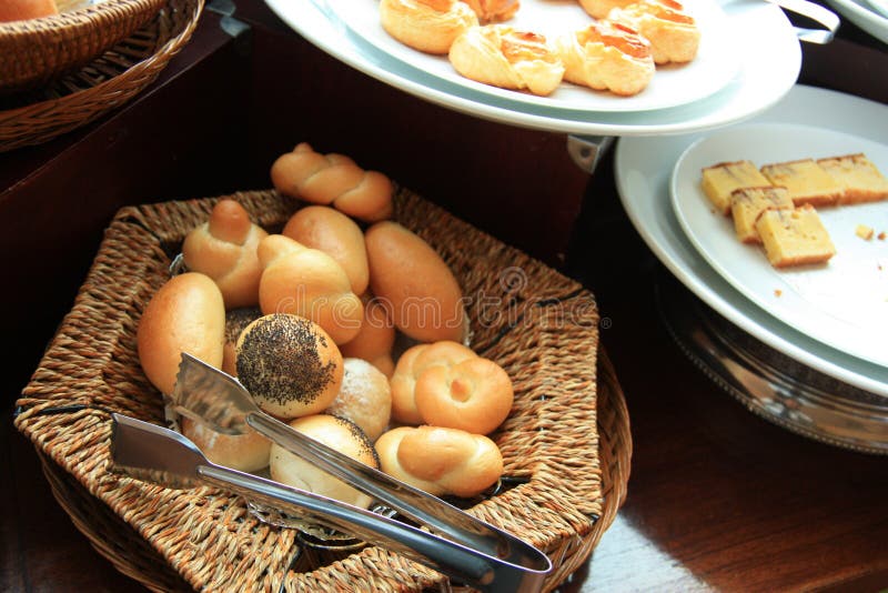 Breads at buffet stock image. Image of buffet, baked - 10695861