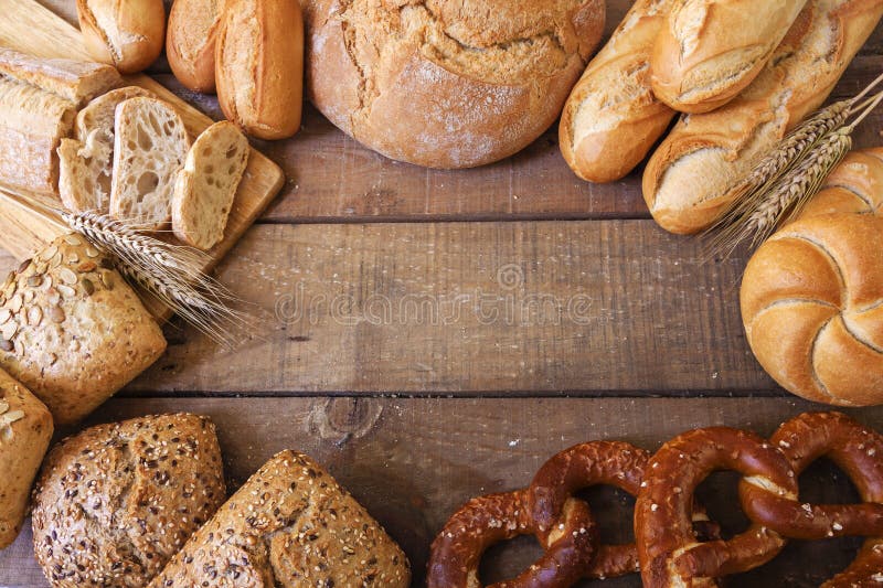 Corner border with bakery stock image. Image of flour - 35659005