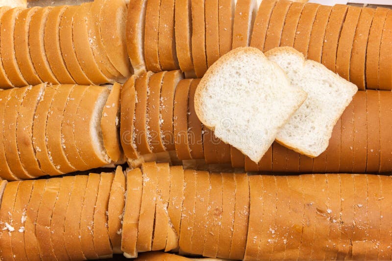 Breads Petite White or SANDWICH Stock Photo - Image of restaurant, meal ...