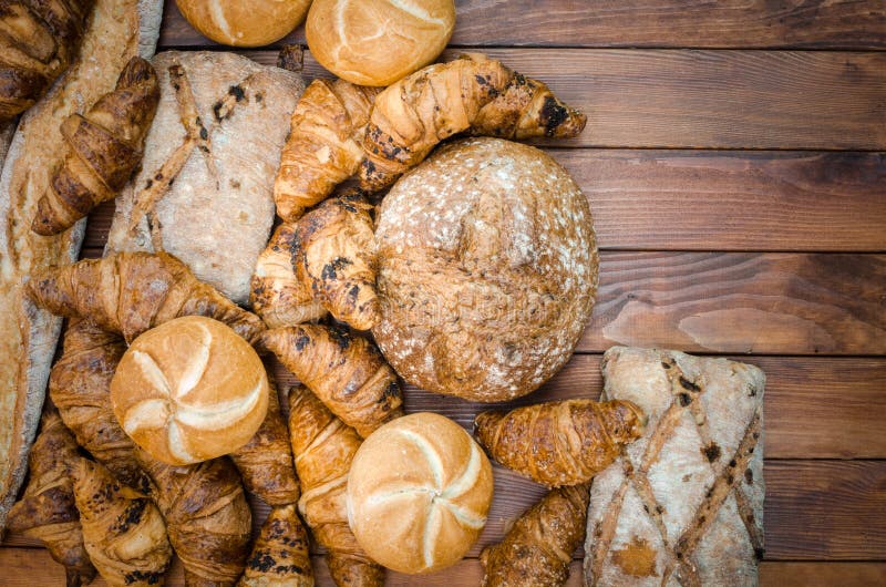 Breads products stock image. Image of loaf, crusty, brown - 43778381