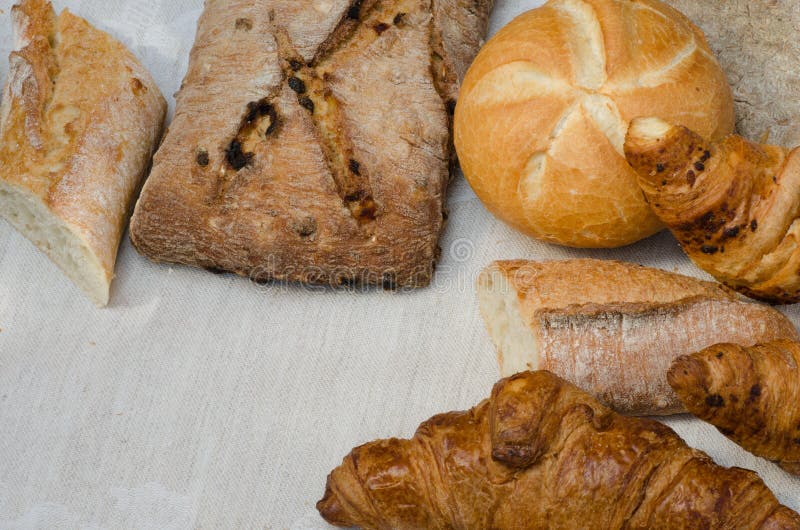 Breads products stock photo. Image of choice, closeup - 43779450