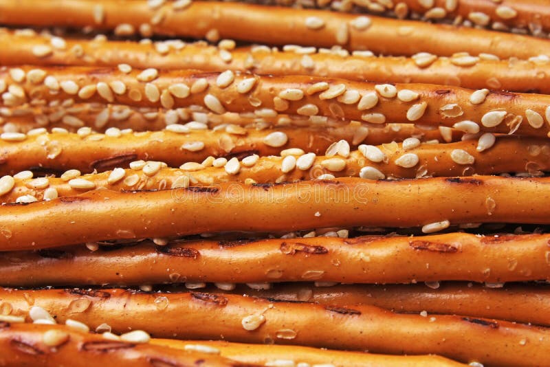 Bread Sticks Cracker Salty Snack Snacks As Background Texture Patter ...