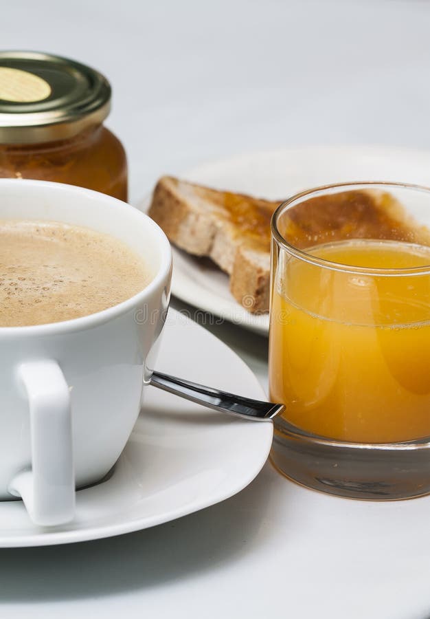 Breafast stock image. Image of bakery, fruit, juice, beverage - 30345709