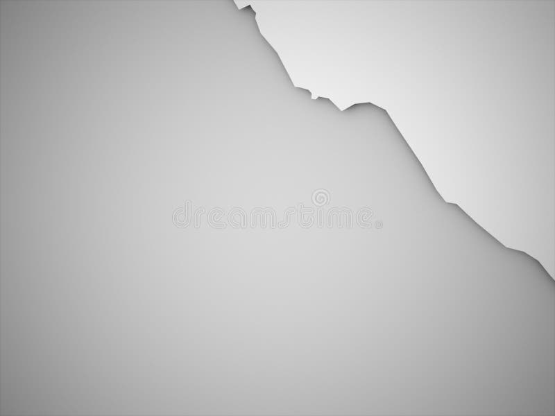 Break Blank Paper Concept on Dark Stock Illustration - Illustration of ...