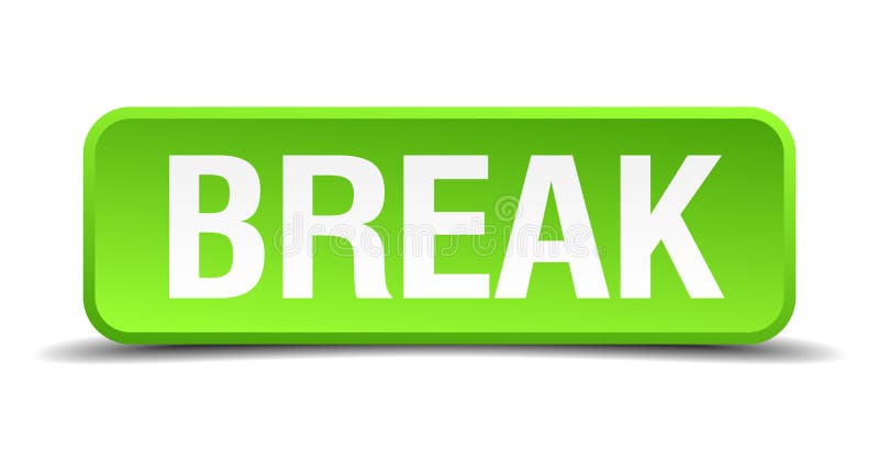 Break button stock vector. Illustration of design, button - 121126688