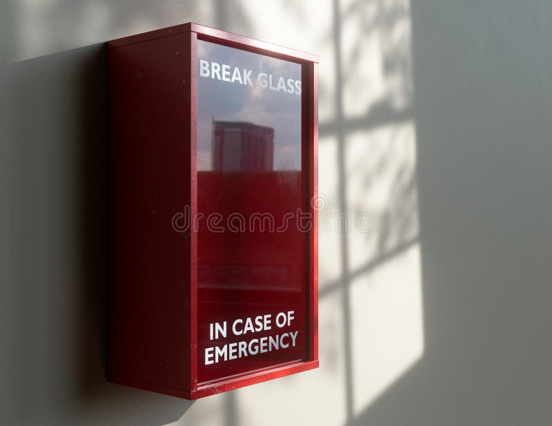 Break Glass Case Emergency Stock Illustrations – 169 Break Glass Case ...
