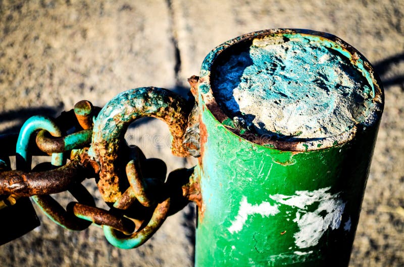 Break the chains stock image. Image of corrode, green - 44528759