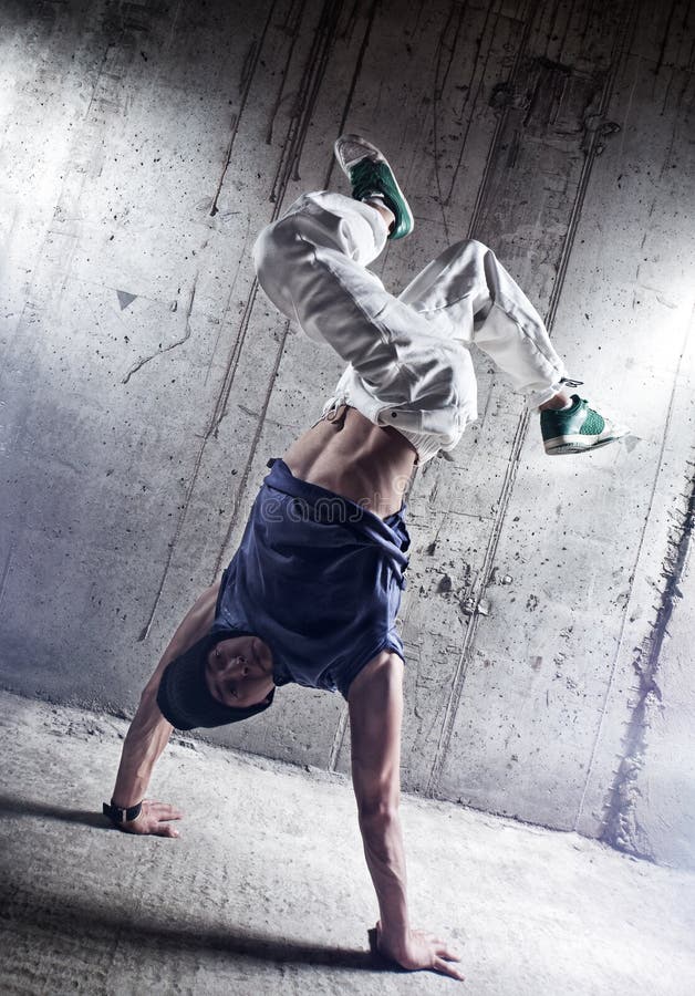 Stylish And Cool Breakdance Stock Image - Image of performer, black ...