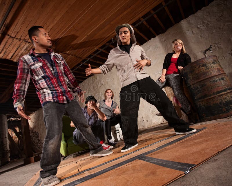 Break Dancing Battle stock image. Image of mexican, break - 25740069
