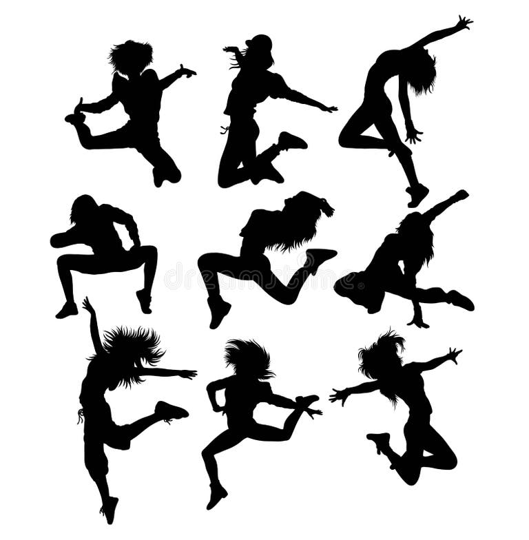 Hop Silhouette Stock Illustrations – 13,180 Hop Silhouette Stock ...