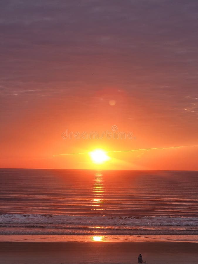 The Break of dawn stock image. Image of dusk, cloud - 218998825