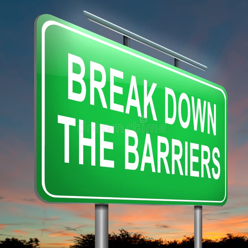 Breaking down barriers Free Stock Photos - StockFreeImages Breaking down barriers Free Stock Photos - StockFreeImages