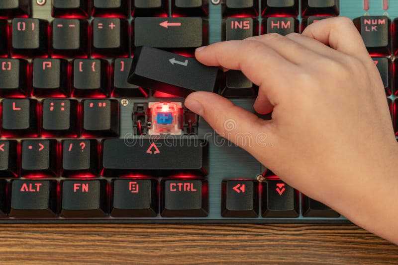 Break enter key stock image. Image of break, raise, closeup - 166693579