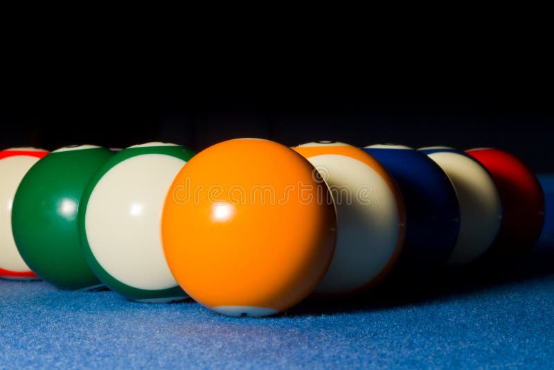 Break formation stock image. Image of ball, white, chalk - 27008727
