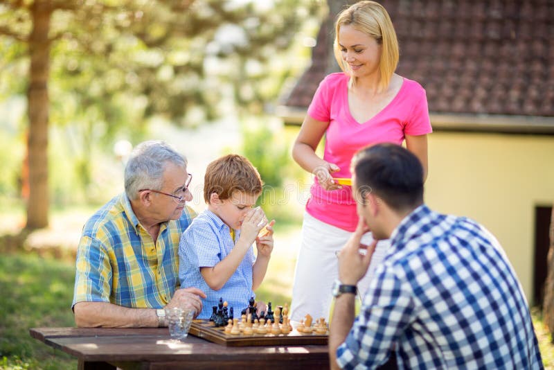 Chess family stock photo. Image of individual, focus, important - 8572114