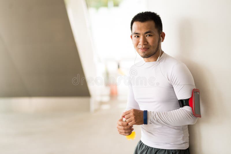 Break stock image. Image of asian, drink, break, smiling - 58053493