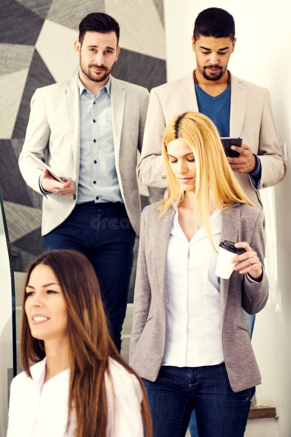 Break at meeting stock photo. Image of manager, modern - 76894148