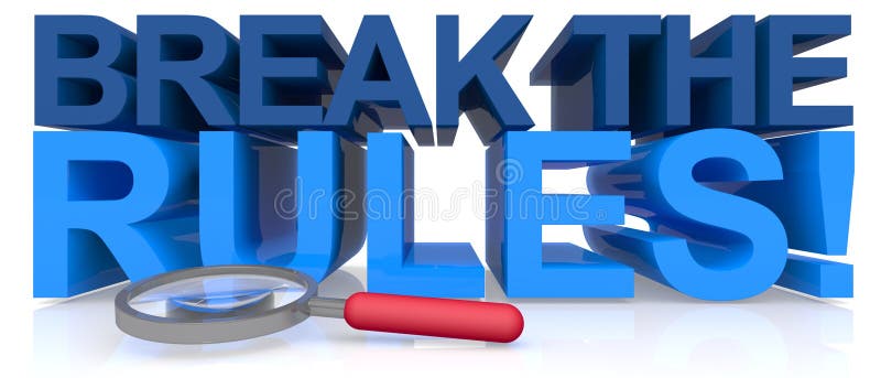 Strict Rules Clipart