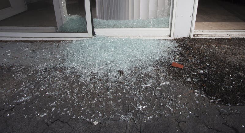 Shattered Glass Sliding Door Stock Photos - Free & Royalty-Free Stock ...