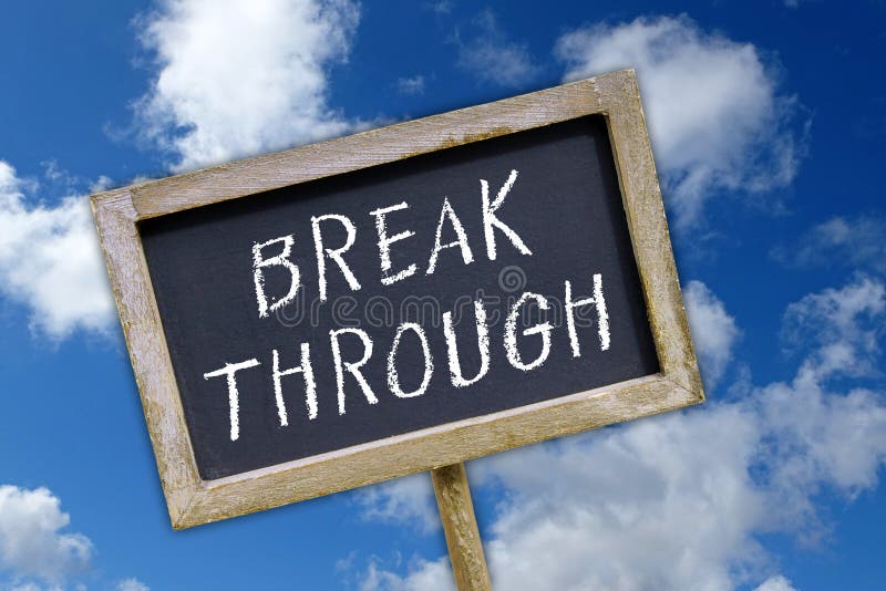 Break sign on a beach stock image. Image of seaside, relaxation - 40009469