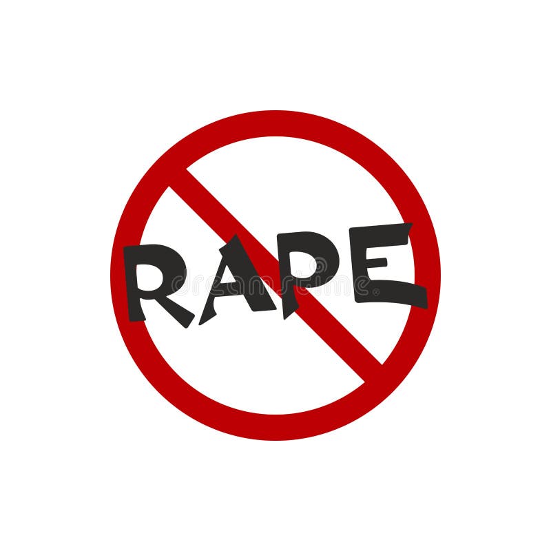 Stop Rape.Stop Violence Against Womens and Girls. Stock Vector ...