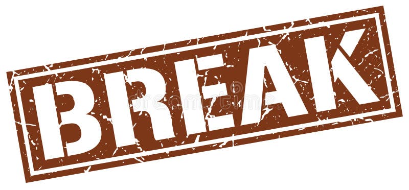 Break stamp stock vector. Illustration of rubber, grungy - 120114044